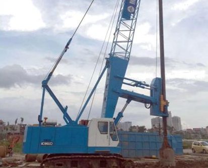 Kobelco 7055 - Mindipile | Thi công và xử lý nền móng công trình